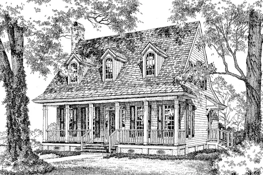 Creole Cottage House Plan | Southern Living House Plans